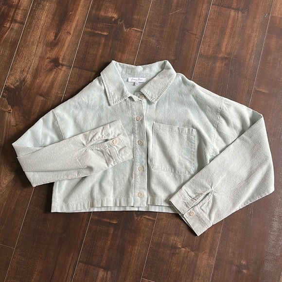emory park | Jackets & Coats | Nwot Season Of Trends Light Blue ...